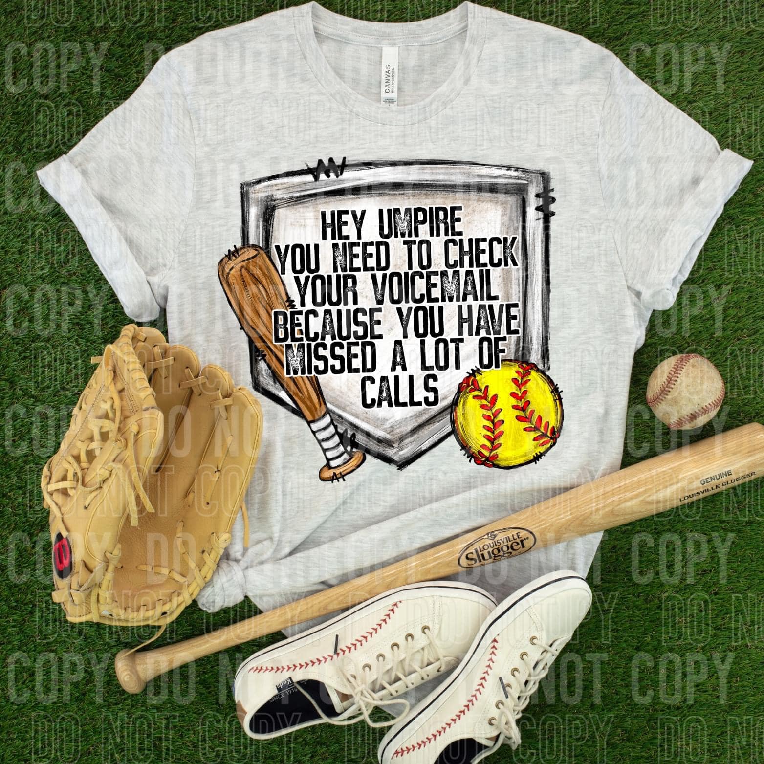 Hey Umpire You Need To Check Your Voicemail Softball DTF – RP's ...